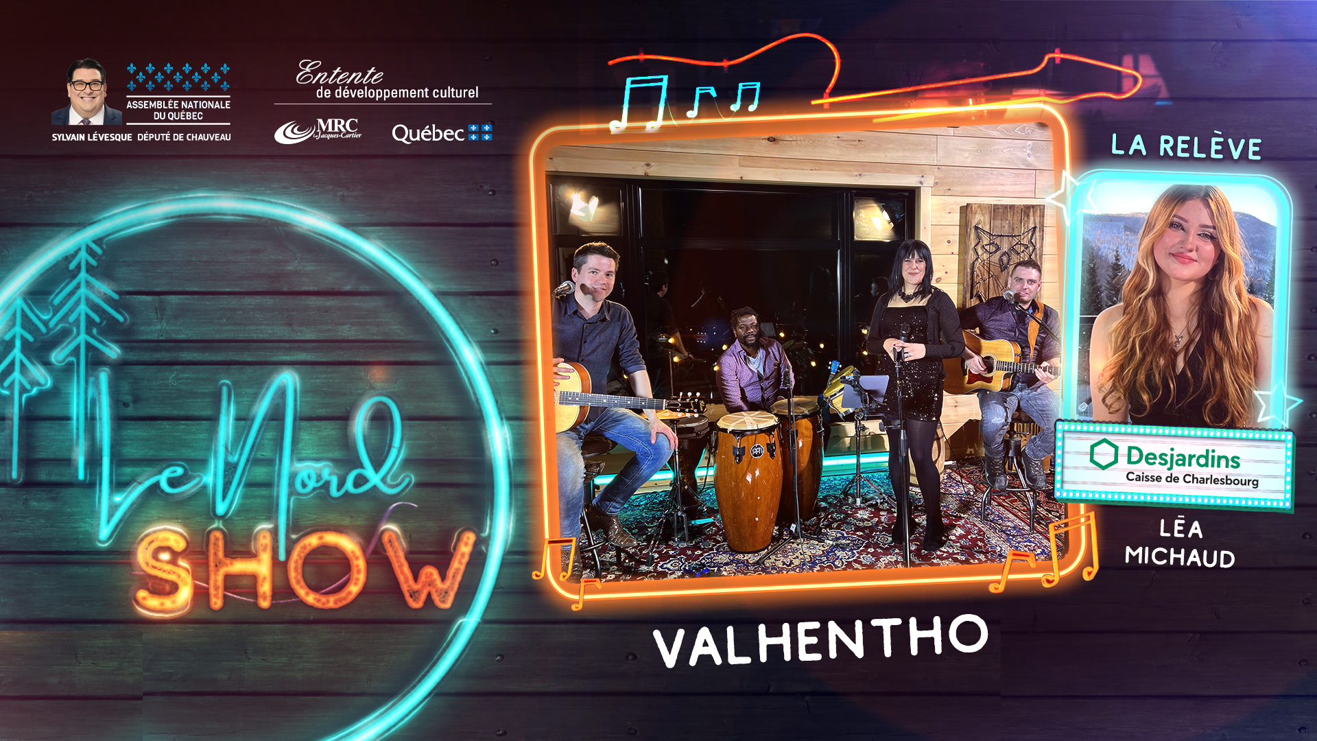 Valhentho et Léa Michaud | Le Nord Show | CCAP.Tv