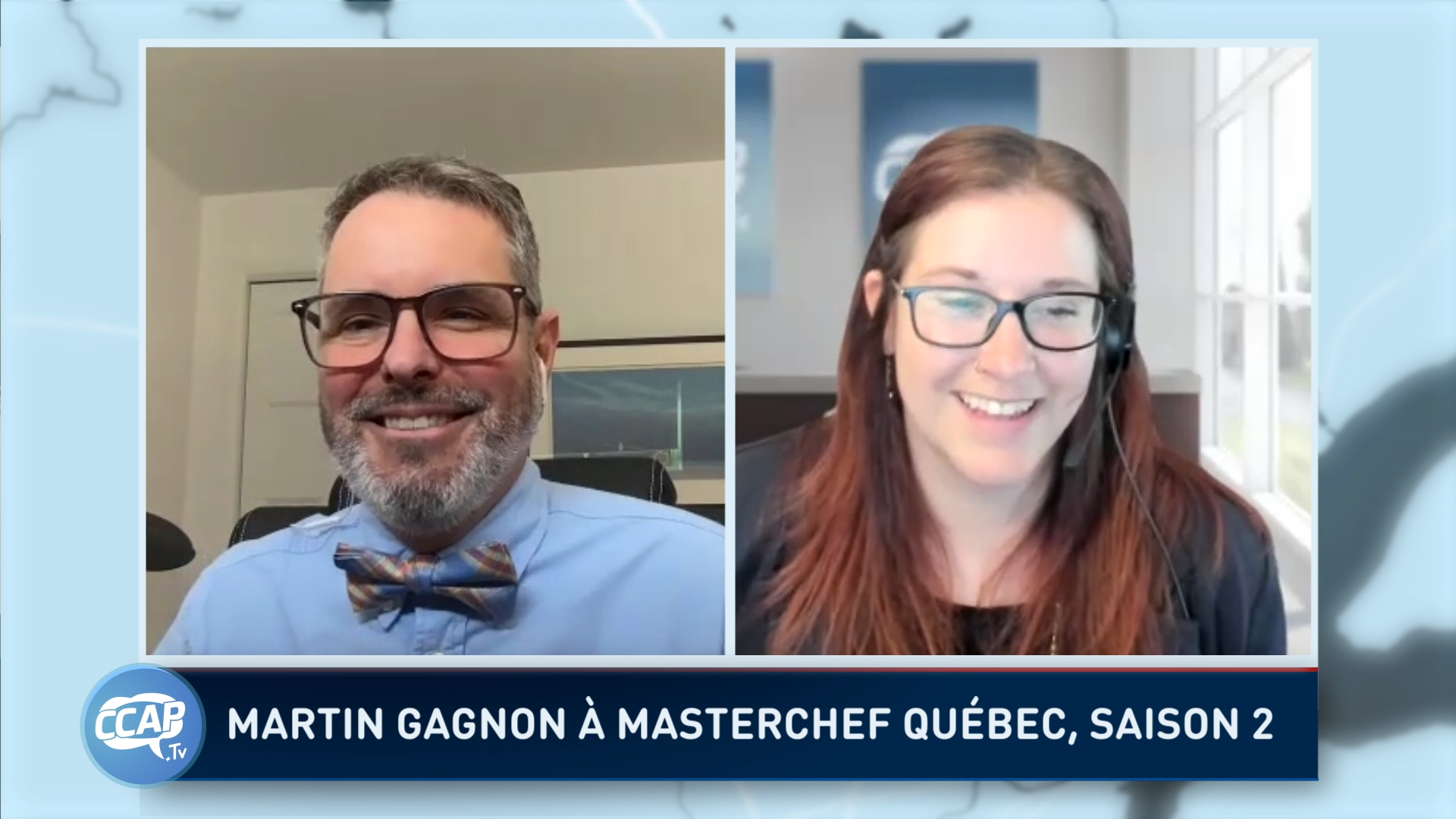 Martin Gagnon dans la deuxième saison de MasterChef Québec 2024 CCAP.Tv